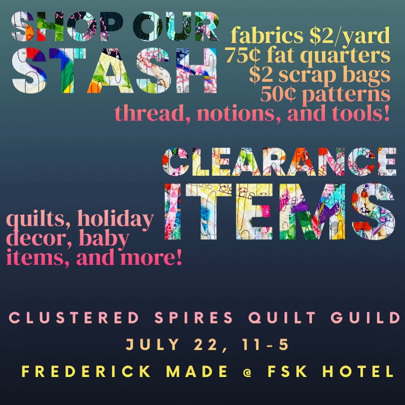 Clustered Spires Quilt Guild – Sharing a love of quilts and quilt-making